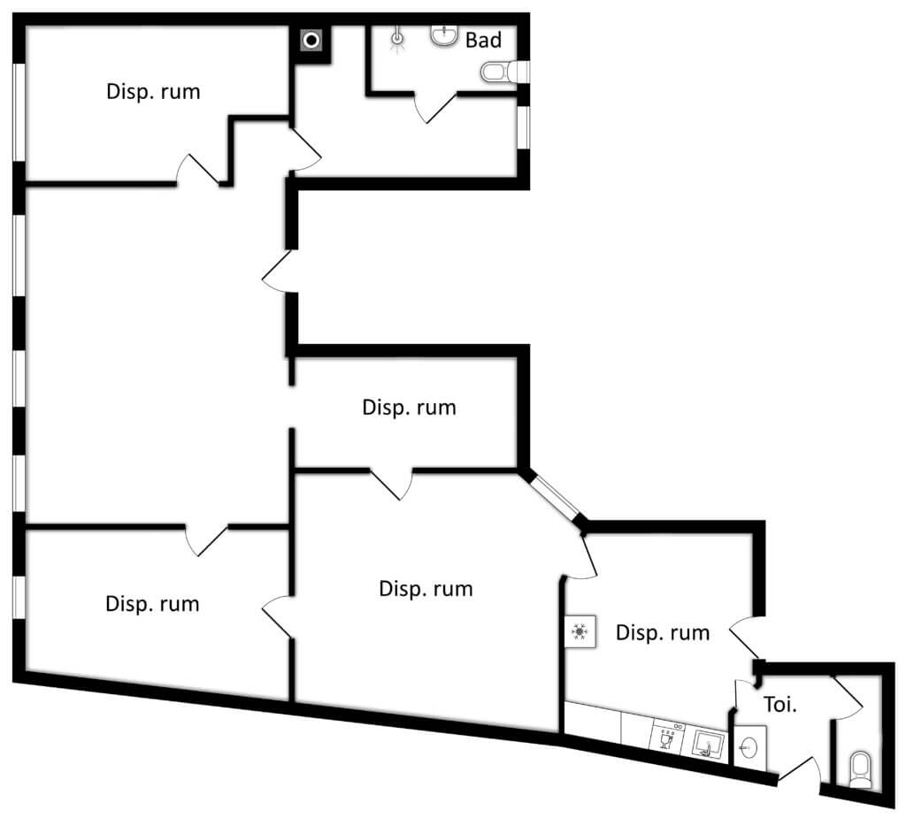 Oplev eksklusivitet: Kontor til leje i indre by's hjerte! - HEA